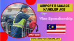 Airport Baggage Handler Job In Malaysia - Visa Sponsor Free